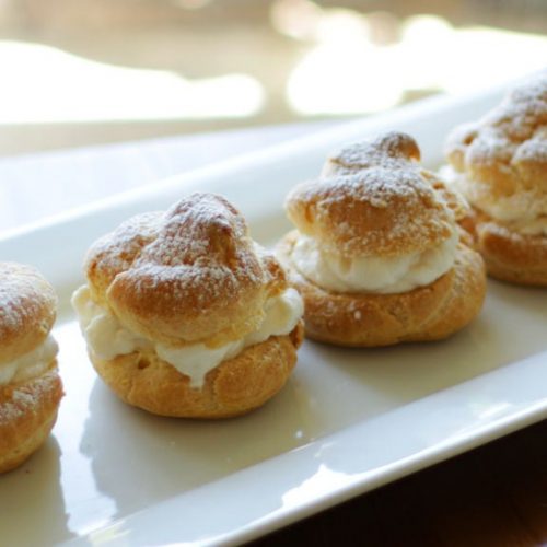 Easy Cream Puffs Recipe | How to Make Cream Puffs