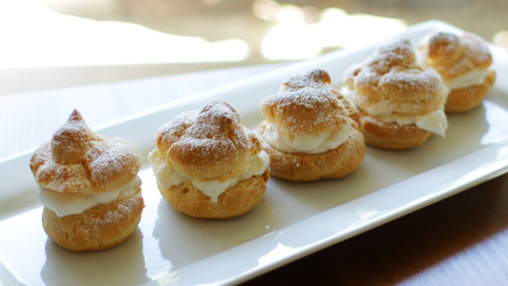 Easy Cream Puffs Recipe | How to Make Cream Puffs