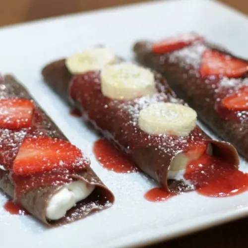 Chocolate Crepes Recipe | In the Kitchen with Matt