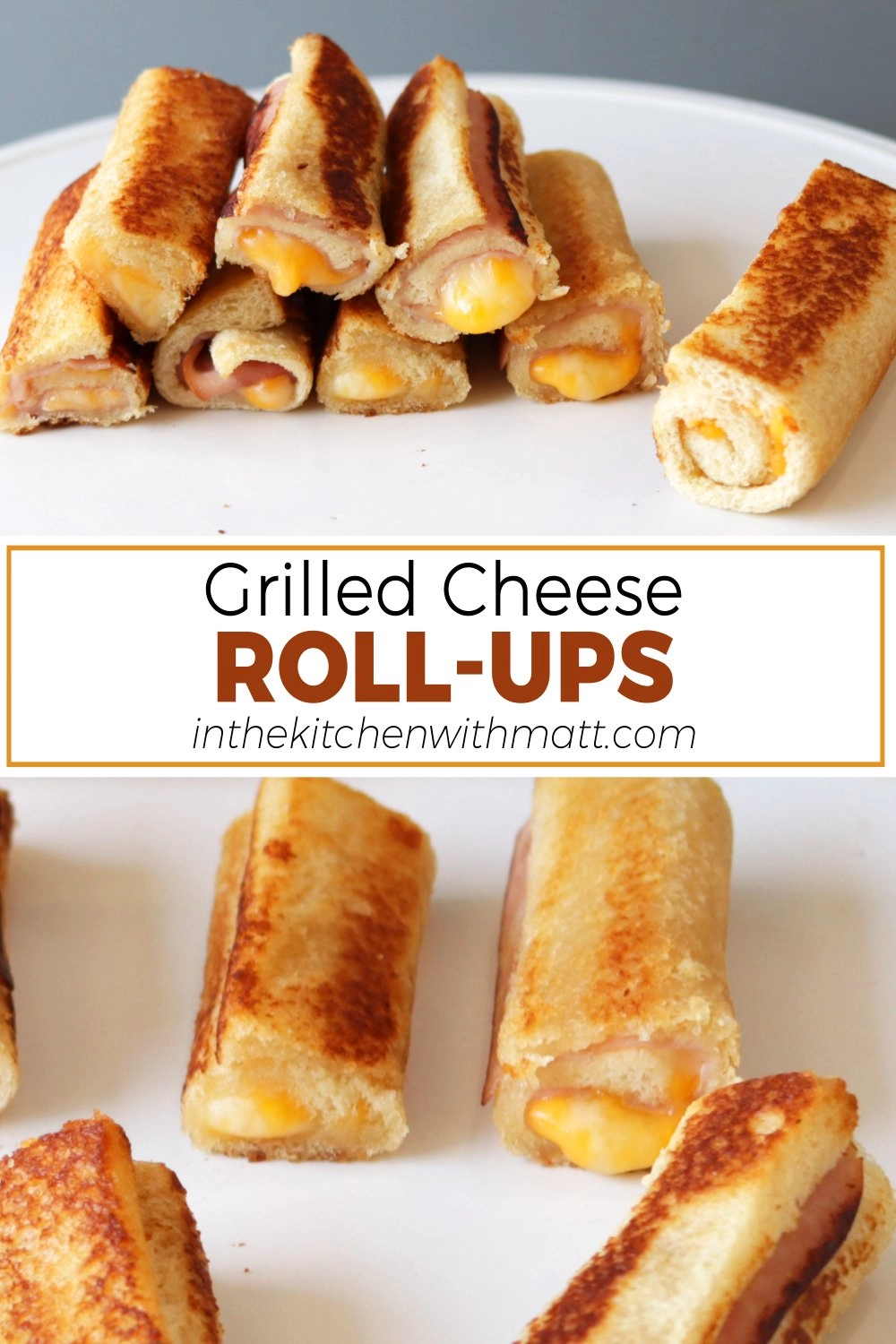 Grilled Cheese Roll Ups | In The Kitchen With Matt