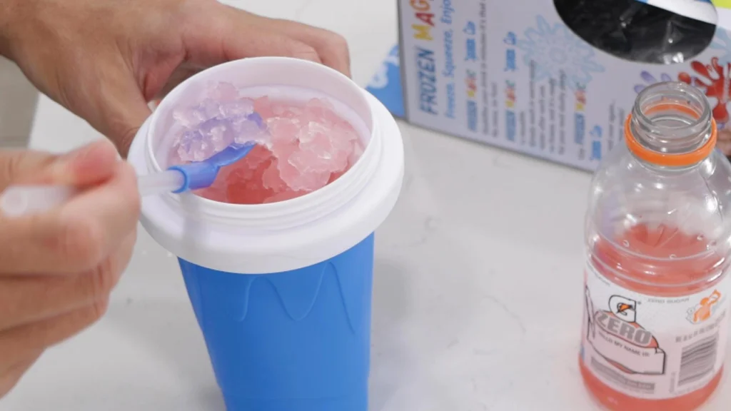 How to Make a Slushie with Any Drink